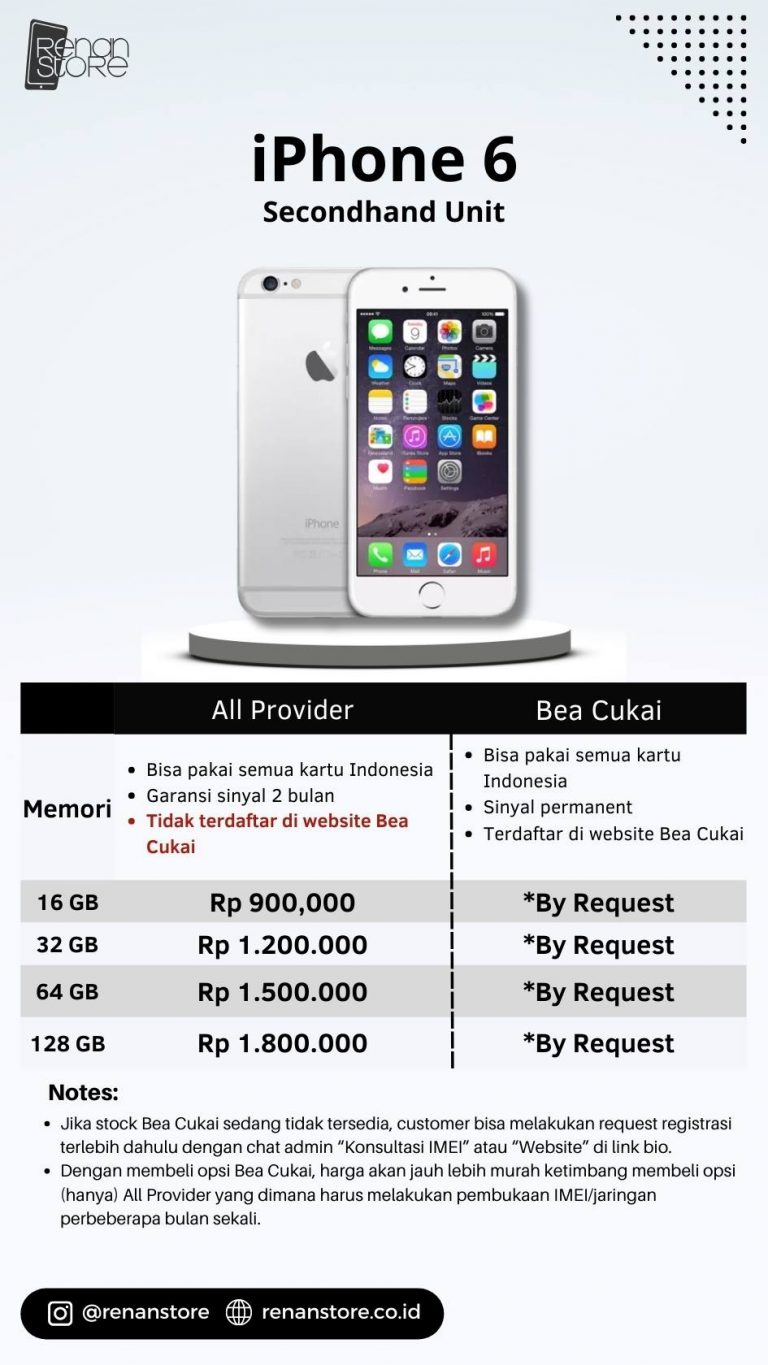 Harga Terupdate | Renan Store
